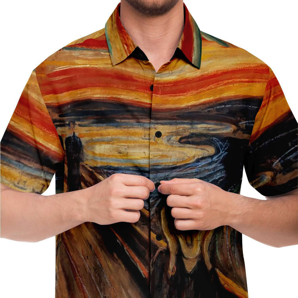 Munch The Scream BUTTONED SHIRT – Galartsy