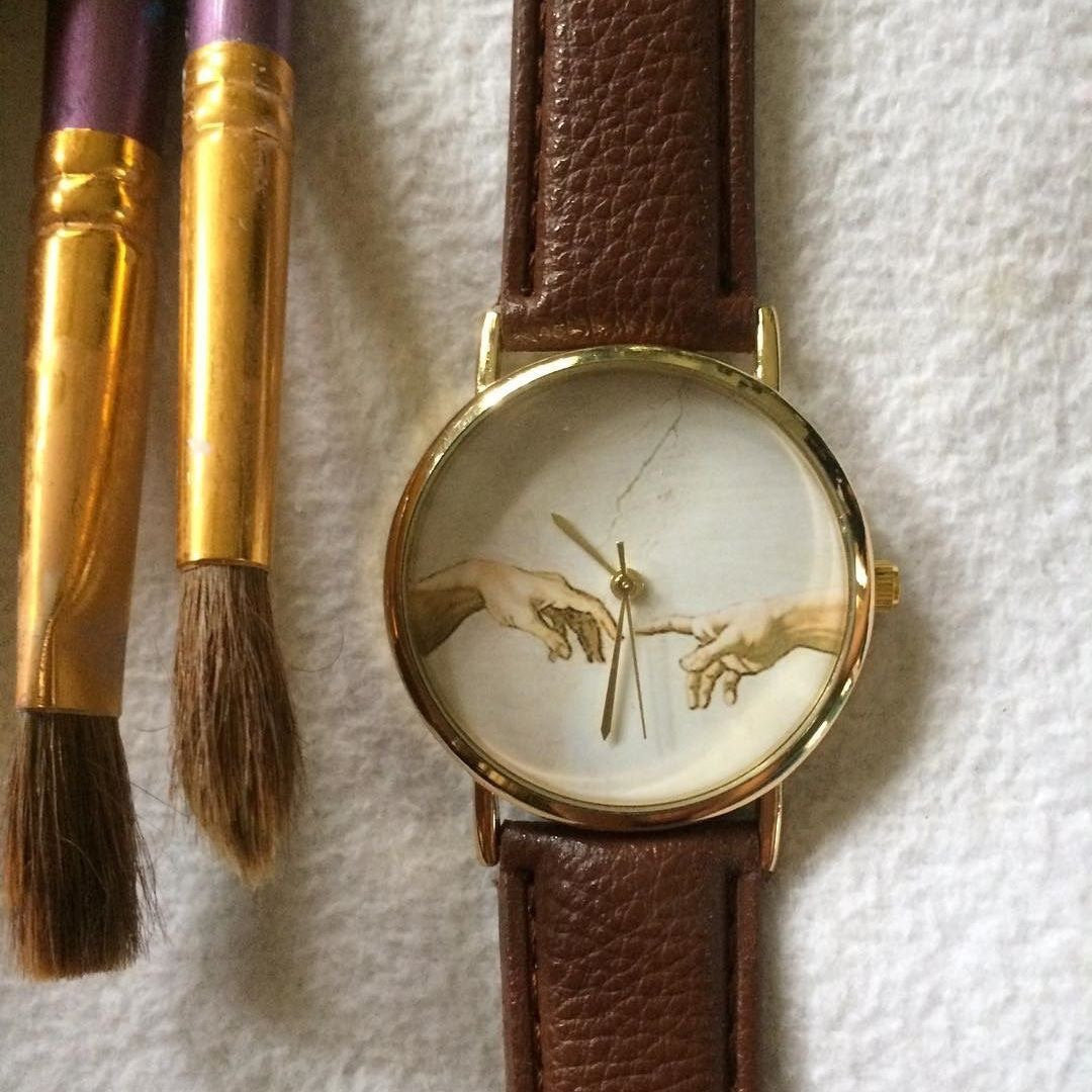 Michelangelo The creation of Adam Watch – Galartsy