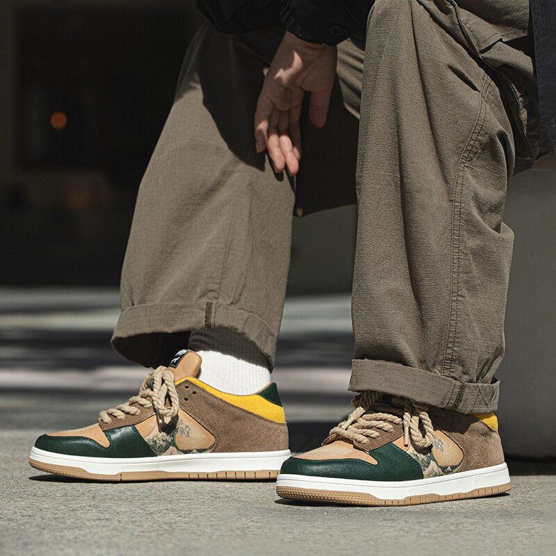 The great wave off Kanagawa inspired sneakers – Galartsy