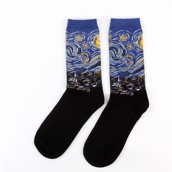 Famous paintings socks – Galartsy
