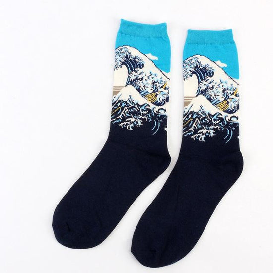 Famous paintings socks – Galartsy