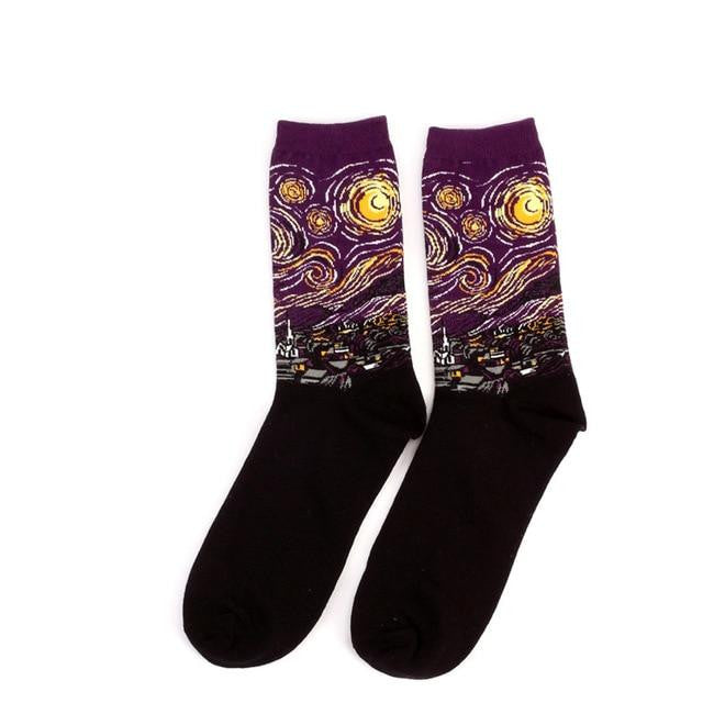 Famous paintings socks – Galartsy