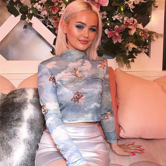 Aesthetic Angels Mesh top – Galartsy